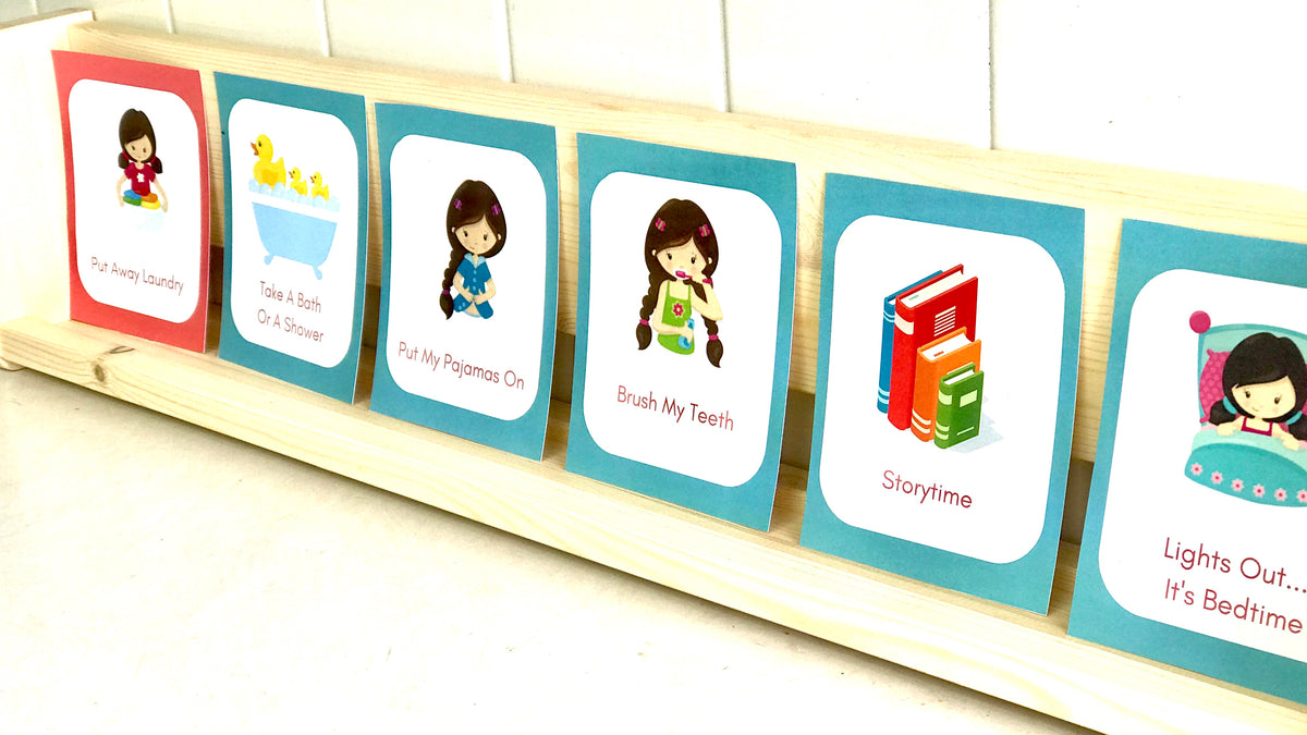Girl's Daily Routine & Chore Cards (80) – The Pragmatic Parent